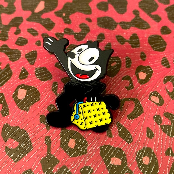 Jewelry | Felix The Cat Vintage Enamel Pin The Image Shows A Felix The ...